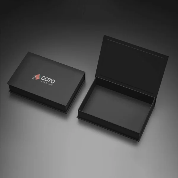 Black Rigid Boxes - Black Rigid Packaging - Goto Packaging