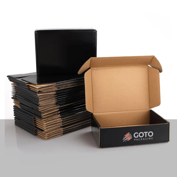 Black Cardboard Boxes - Goto Packaging